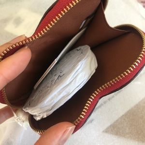 Coach | Bags | Coach Heart Coin Case With Heart Print | Poshmark